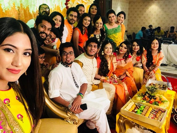 তৌসিফের গায়ে হলুদে তারার হাট